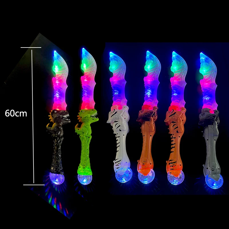 Wholesale LED Sword Multi-Color Light-up Halloween Toys