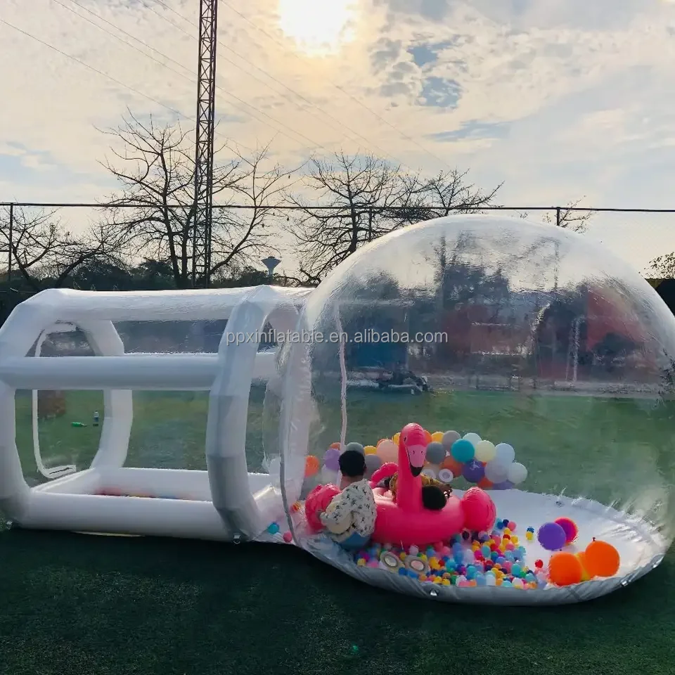 Kids Wedding Party Fun House - Clear Inflatable Igloo Dome