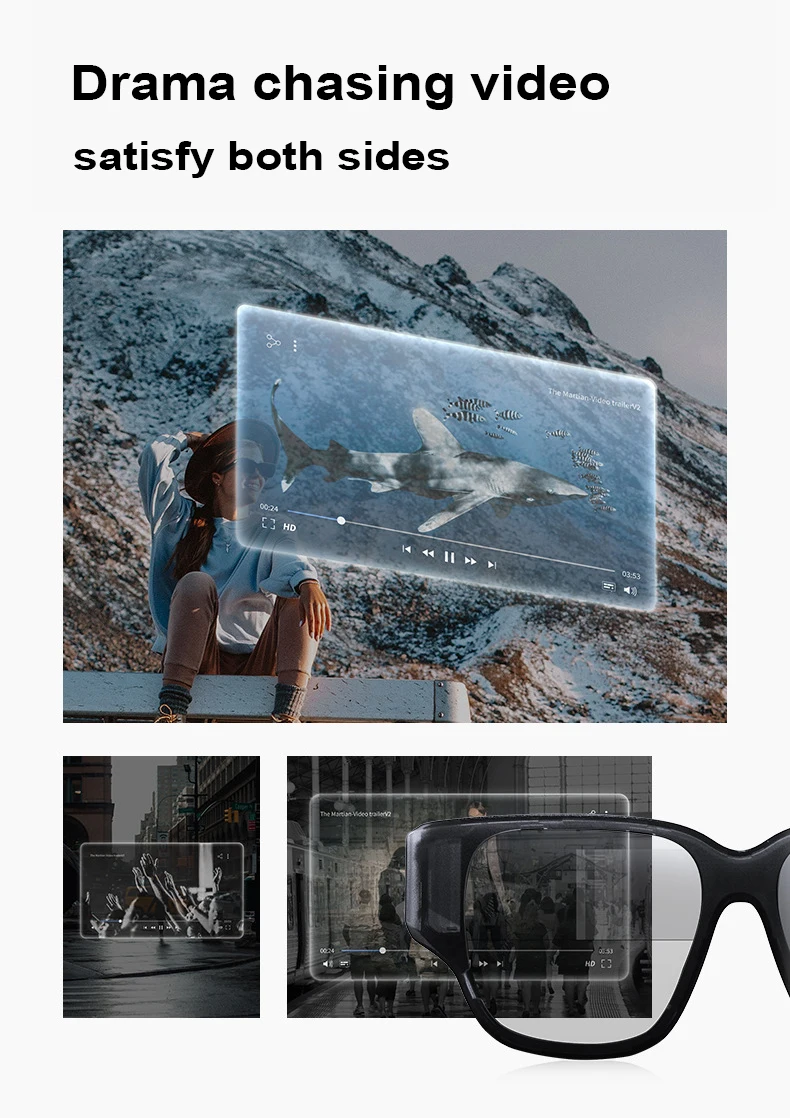 Hologram VR 3D Holographic Glasses - Exciting AR Experience
