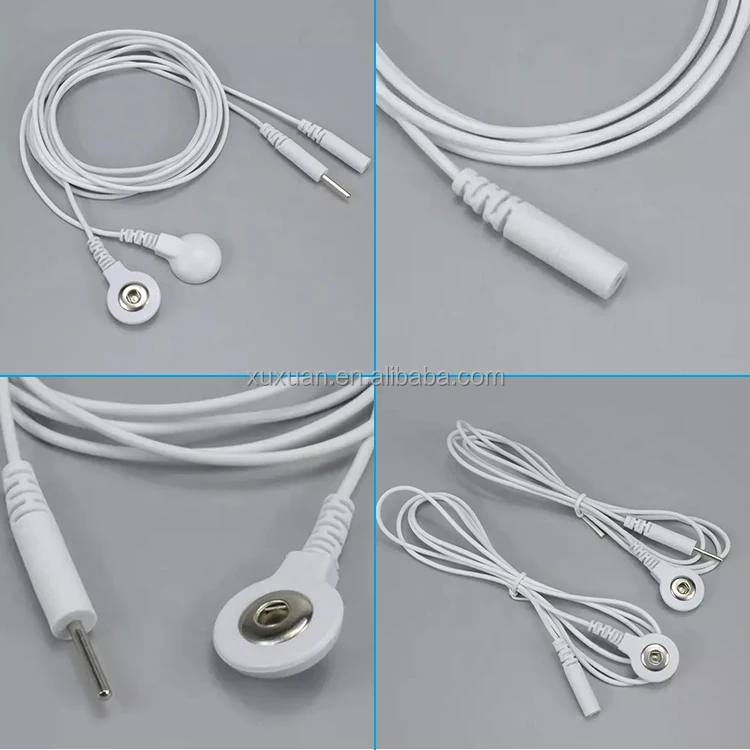 Tens Snap Electrode Lead Wire 3.5mm Snap To 2.0 Pin Tens Cable - Buy ...