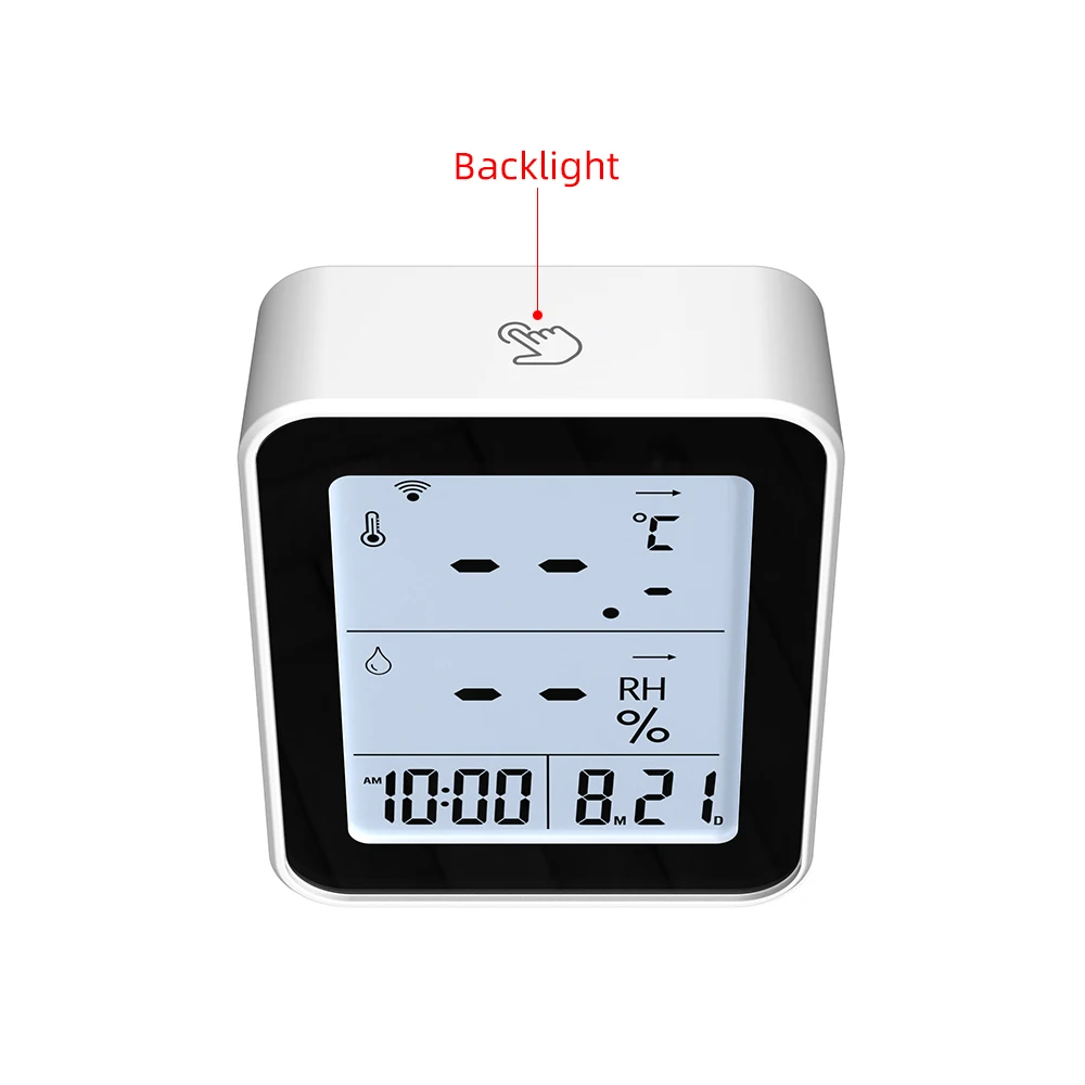 Digital Hygrometer Thermometer WiFi Indoor Room Temperature Monitor ...