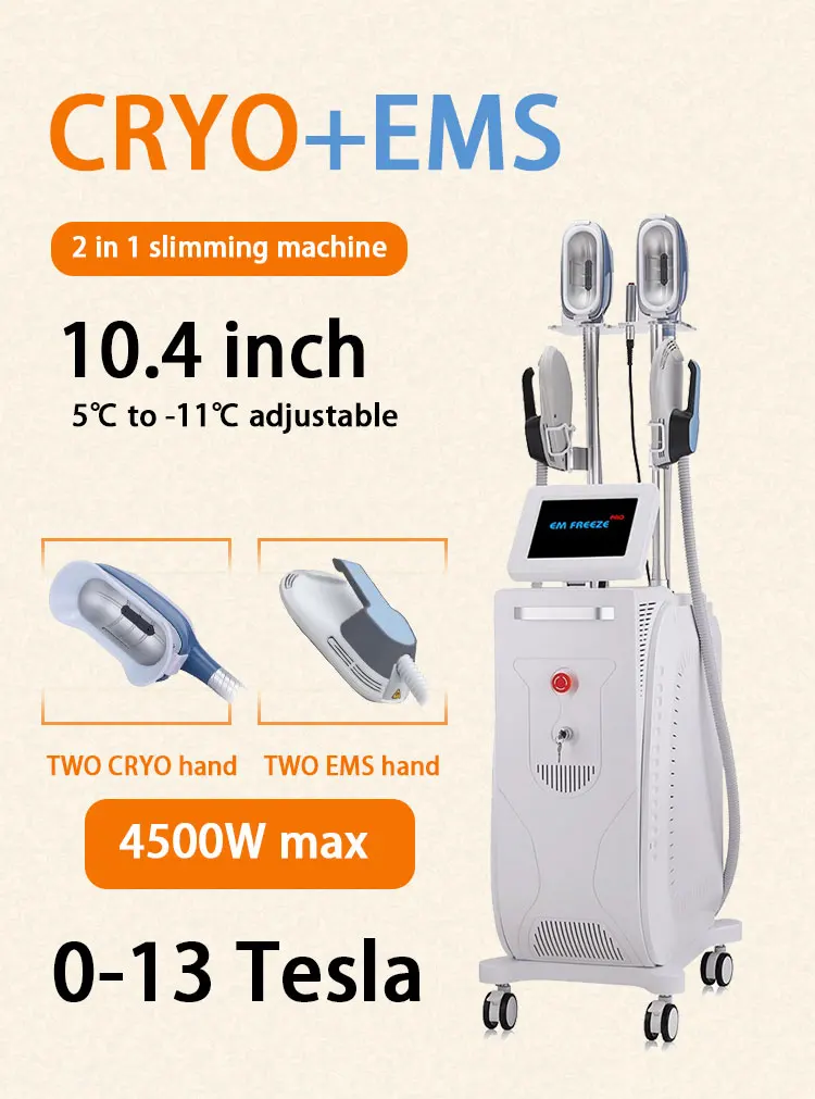 Cryo 360 Body Coolsculption Fat Freeze Slim Machine Cryo+ems 2 In 1 ...