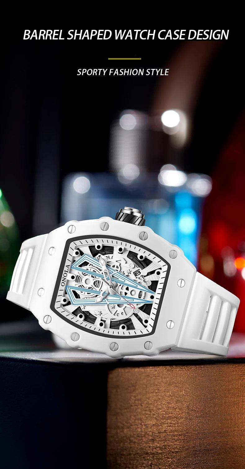 ONOLA 3826W Men's Luxury Watch - 3ATM Waterproof & Stylish