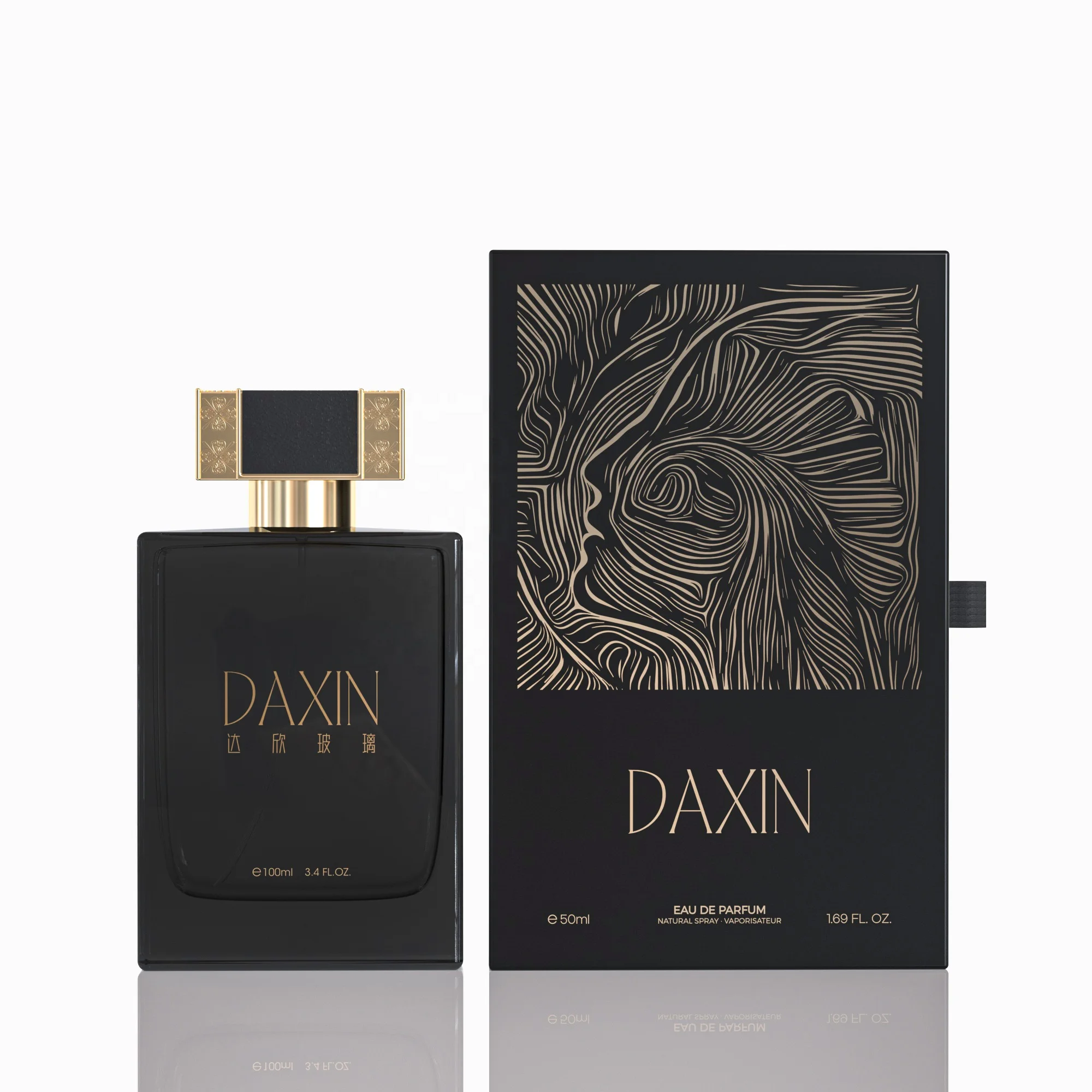 100ml Luxury Glass Perfume Bottles for Packaging | Customizable Design ...