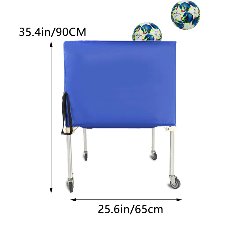 Aluminium Alloy Foldable Volleyball Cart Portable Basketball Football ...