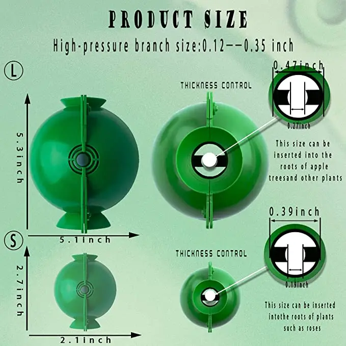 High Pressure Box Large Globe Grafting Plant Rooting Growing Device ...