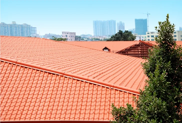 Big Wave PVC Plastic Roof Sheet Roma ASA UPVC for Hospitals