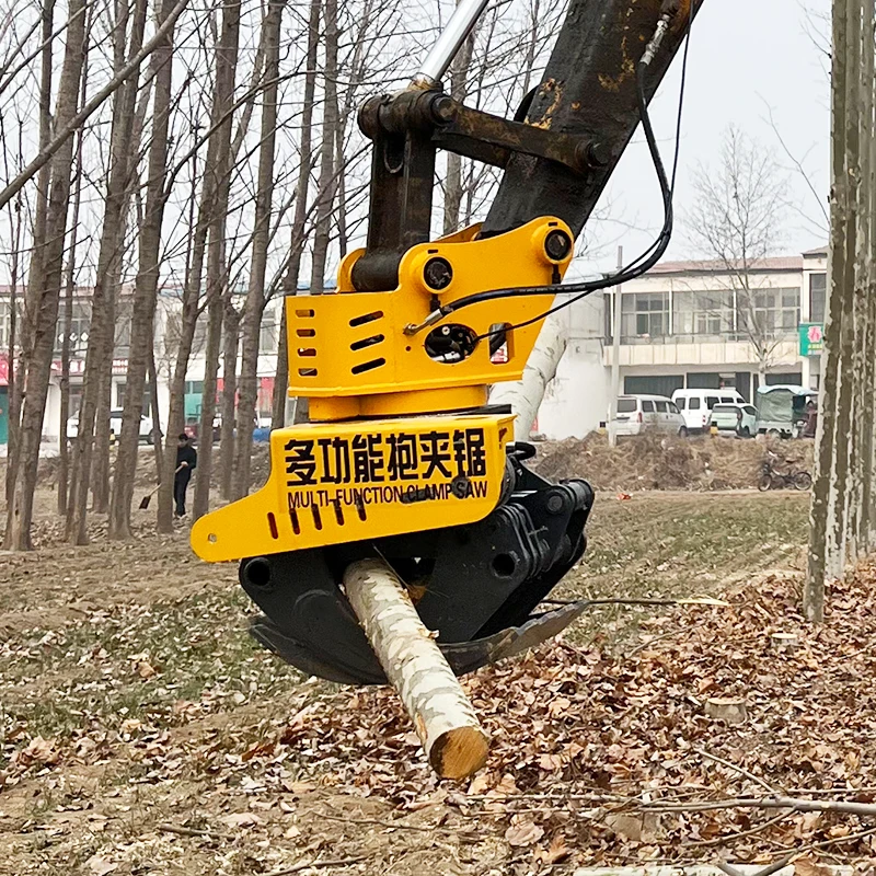 Excavator Grapple Saw - Efficient Tree Cutting Tools