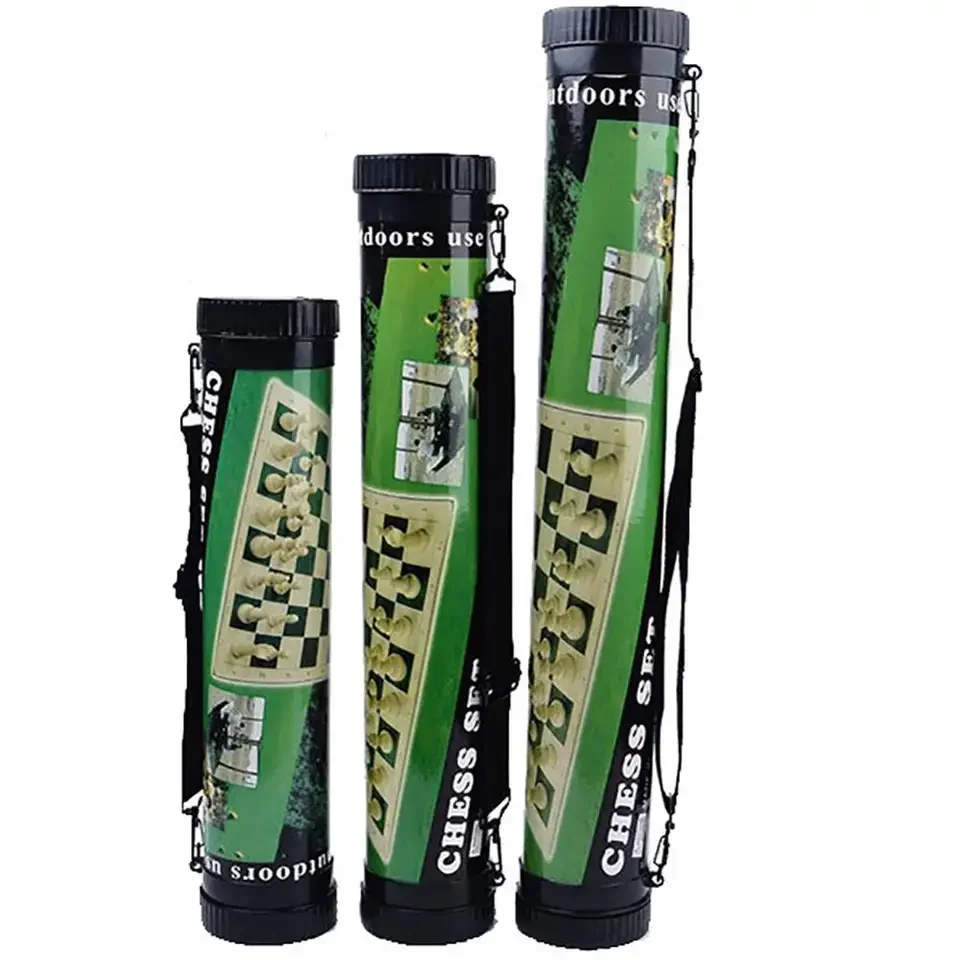 Plastic Vinyl Chess Board - Tournament Quality & Portability