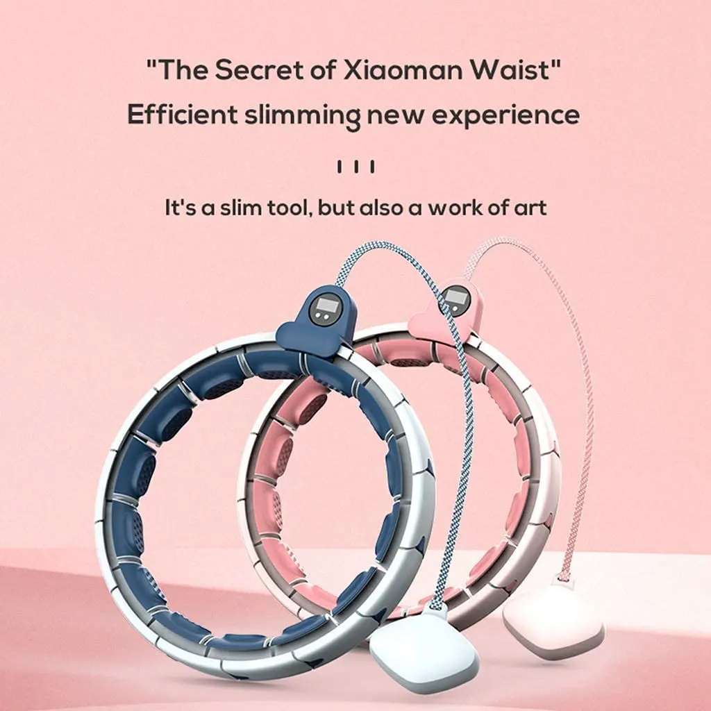 16 Premium Quality Detachable Knots Weighted Smart Count Hula ...