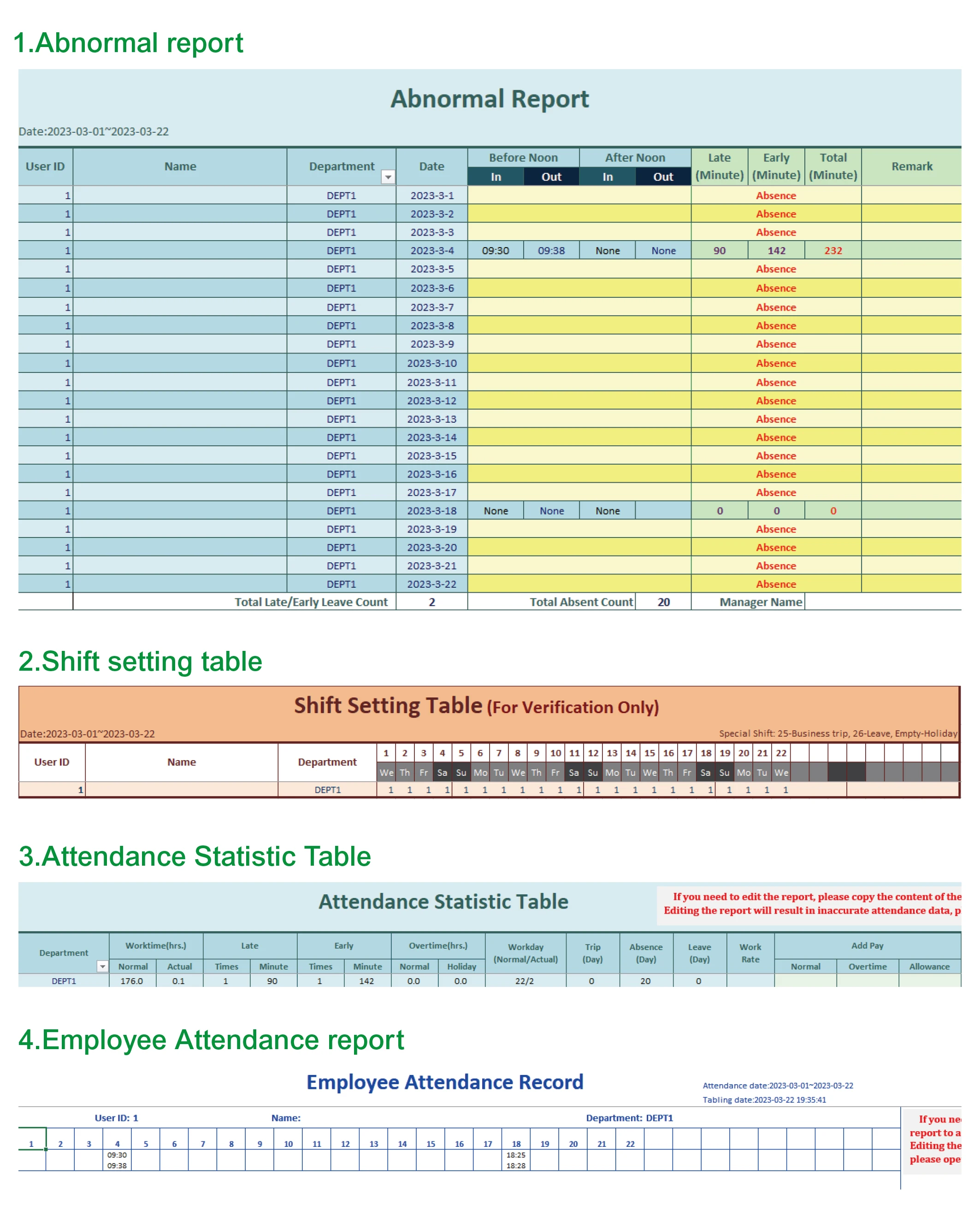Free API Fingerprint Time Recorder - Efficient Attendance