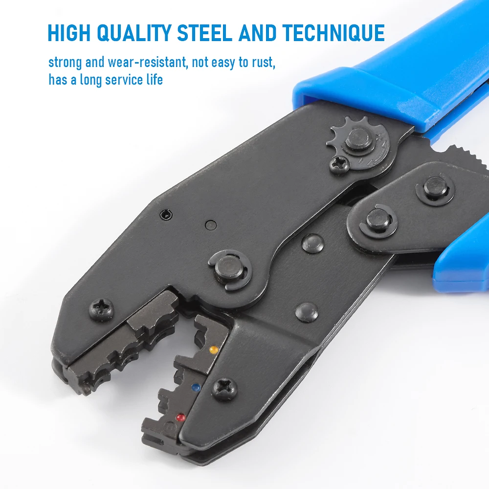 Electrical Insulated Terminal Wire Connector Ratchet Tool