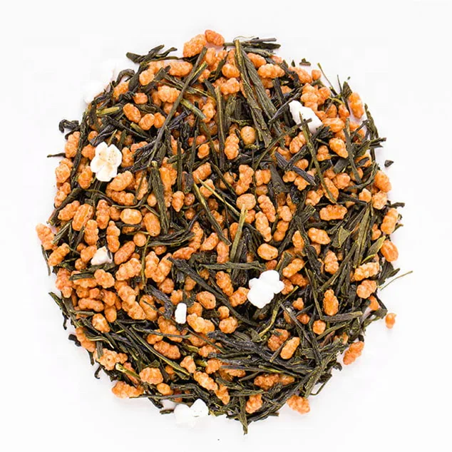 Japanese Genmaicha Green Tea Oem Bag Packing Genmaicha Tea Organic ...