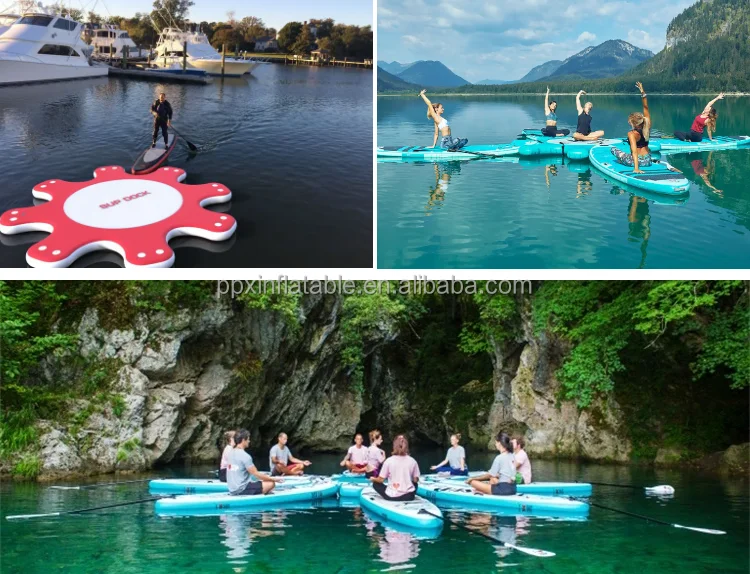 Lake Sport Game PVC Floating Jump Inflatable Jumping Pillow Water ...