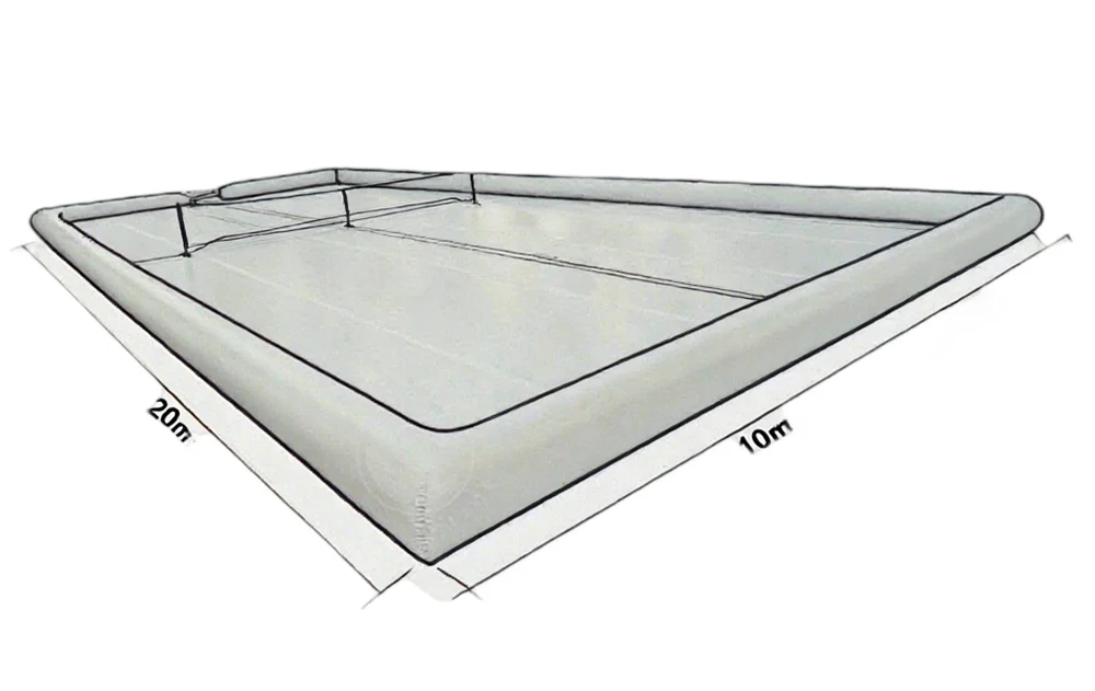 EJIA Floating Inflatable Pickleball Court - Commercial Grade