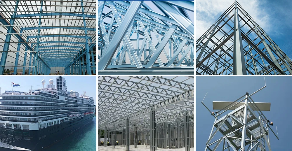 Pre-engineered Structures C Shape Purlins Galvanized C Purlin Steel ...