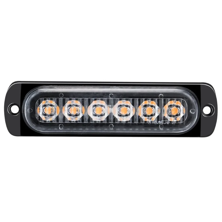 6led Grill Flashing Breakdown Emergency Light Car Strobe Warning Light ...