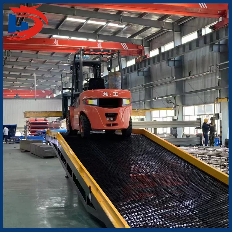Folding Telescopic Mobile Hydraulic Boarding Bridge,Container Loading ...