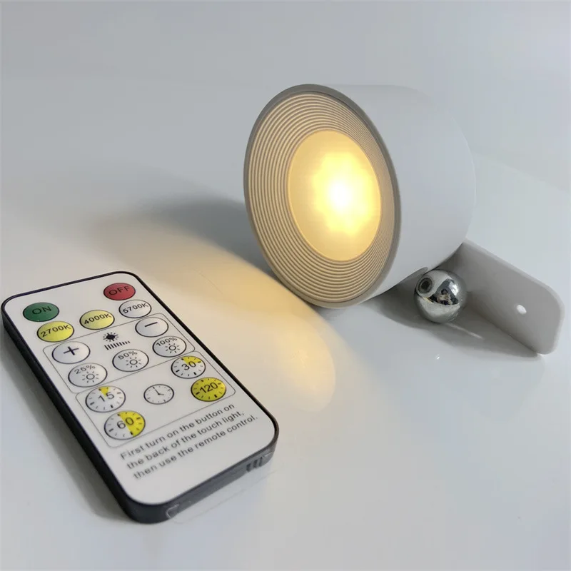 Remote Control & Touch Operation Led Spotlight Light 3 Level Dimming 3 ...