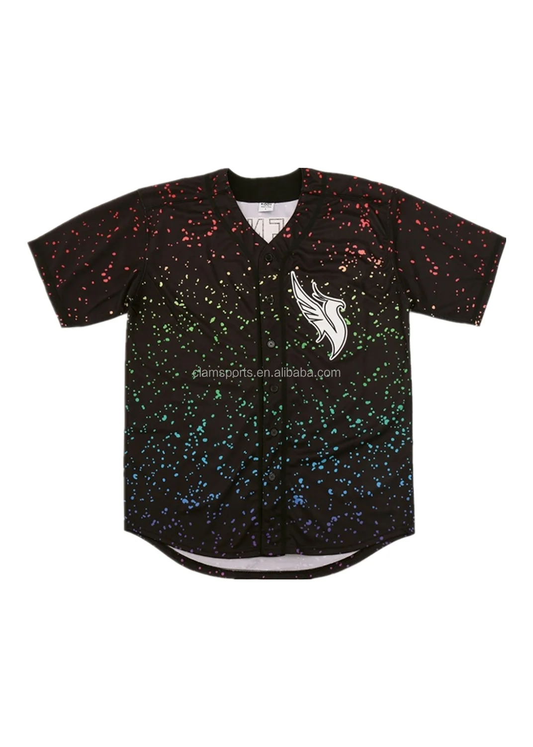 Custom Unisex Illenium Logo Baseball Jersey Custom Sublimation Printing ...