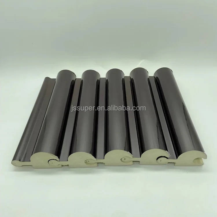 Curved Design WPC Indoor Flexible Flutted Wall Panel| Alibaba.com