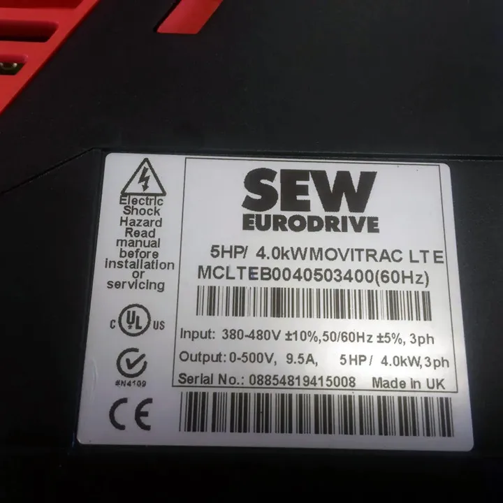 Mclteb0040503400 Sew Eurodrive Inverter Plc Programmable Controller ...