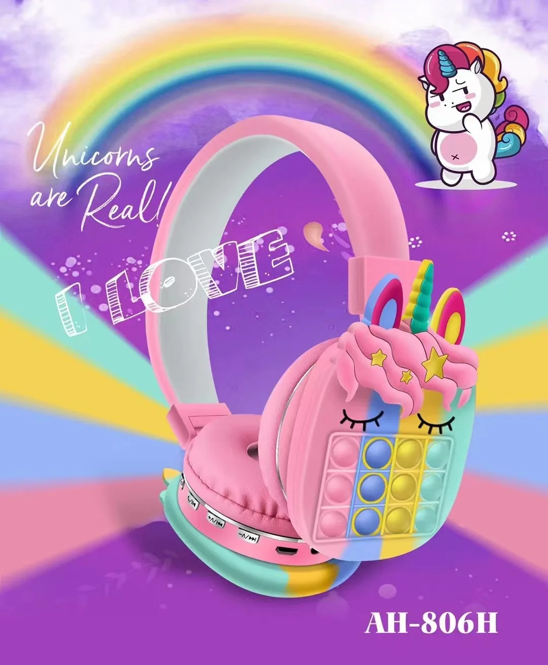 Shuoyin Ah806h Licorne Unicorno Unicornio Wireless Cute Mario Bro Bros ...