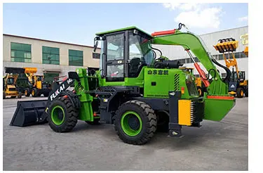 Tractor Backhoe Excavator Mini Tractor Front End Compact Backhoe Loader ...