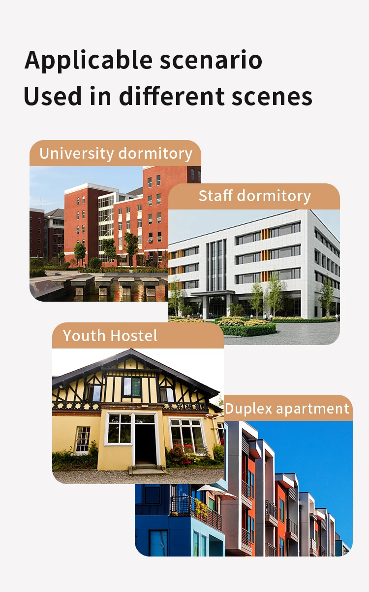 Full Size Sleeping Pods - Modern Hotel Bunk Beds for Sale