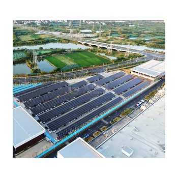 Bipv Parking Racking Structure Solar Galvanizing Carport Mounting ...