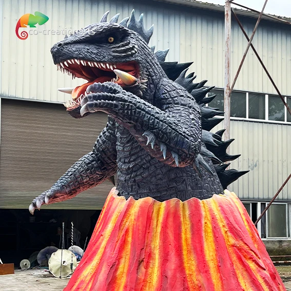 Alibaba.com: High Simulation Factory Animatronic Godzilla Model 1 pc ...