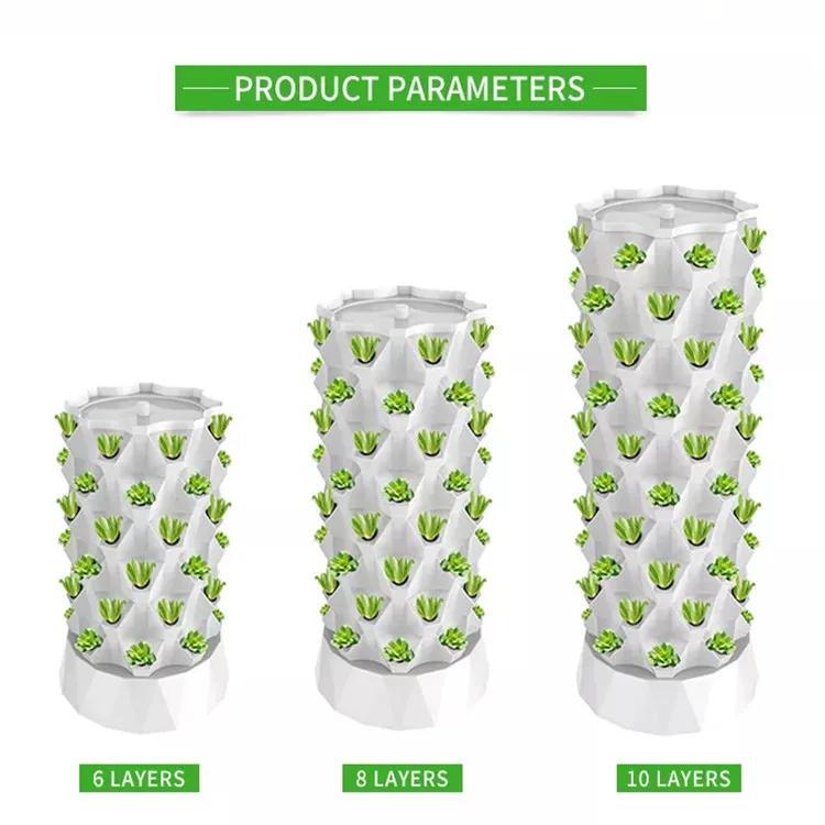 Hydroponics Growing System Vertical Farming Rotating Tower Aeroponic ...