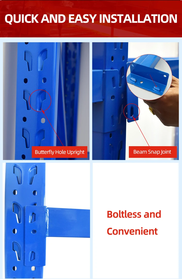 Adjustable Metal Racks Longspan Extension Bay Racking Storage Shelves ...