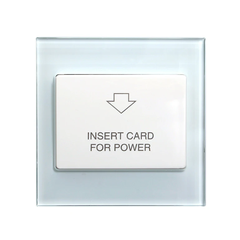 스마트 호텔 카드 키 스위치,강화 유리 패널,Rfid 카드 리더기 - Buy Electrical Key Card Switch ...