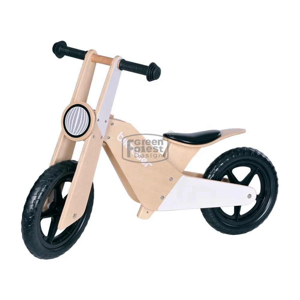 Alibaba.com: Wooden Balance Bike for Kids 5-7 Years, No Pedal Design ...