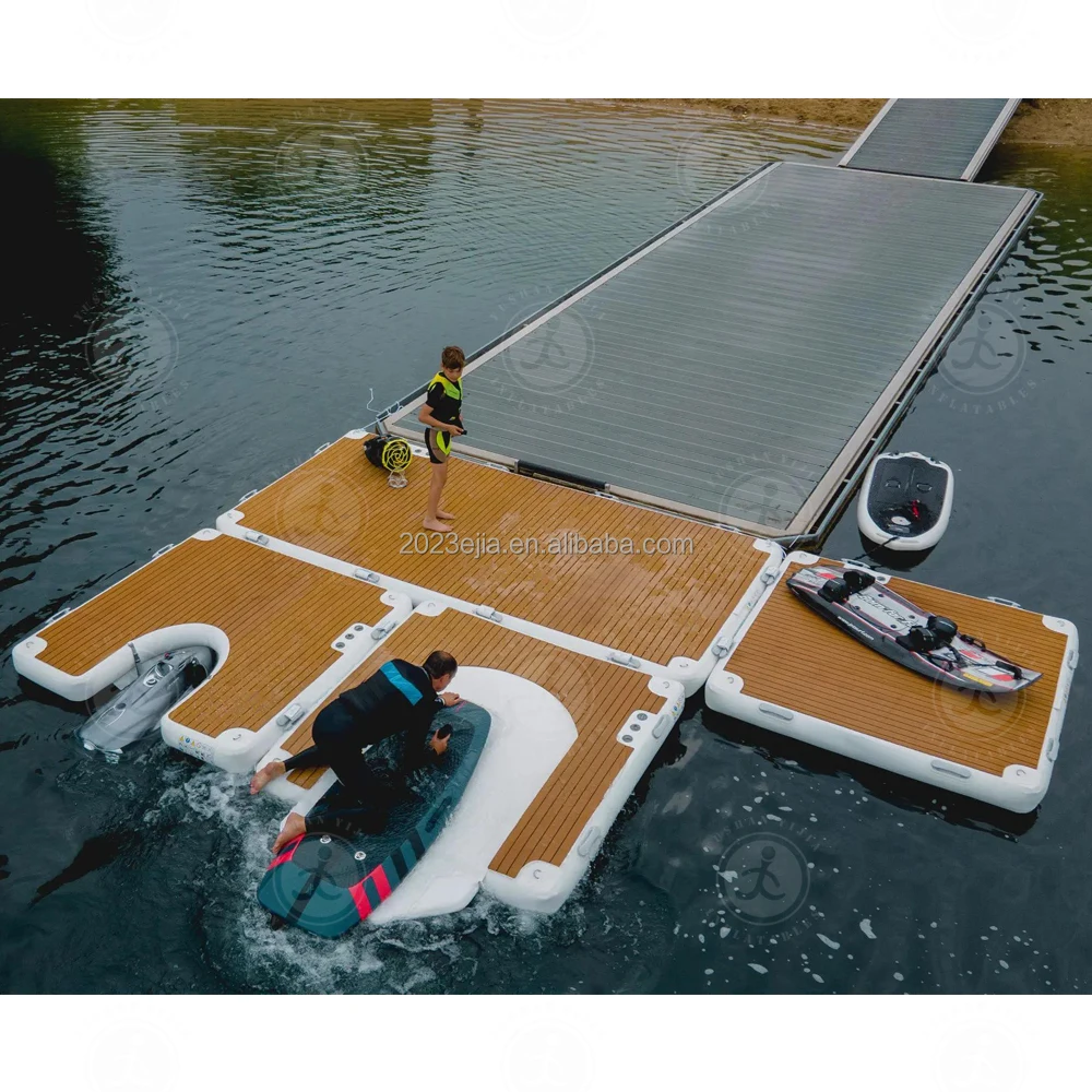 YachtBeach Party Zone Platform Inflatable Floating Platform Inflatable ...