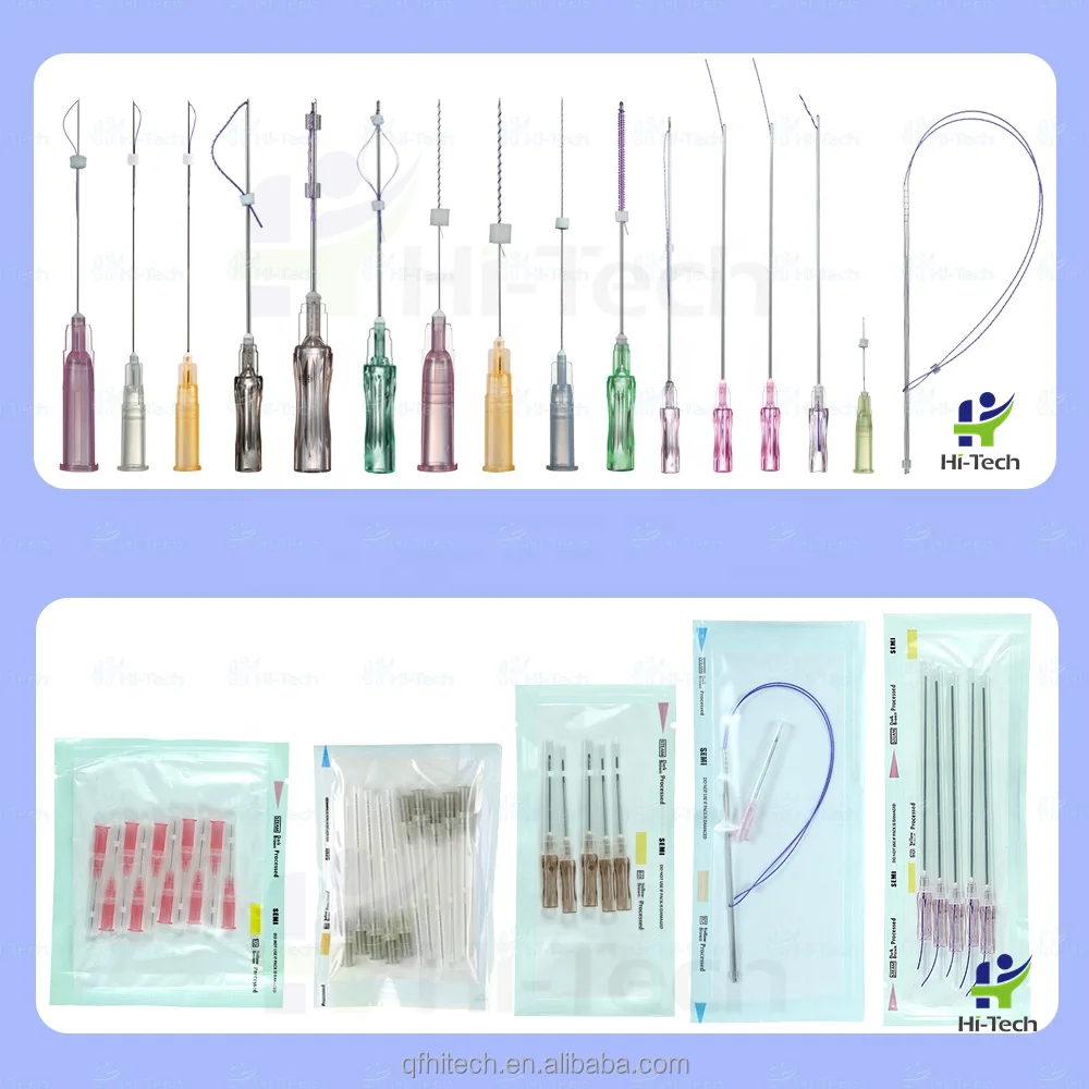 Wholesale Charmost Fishbone Pdo/pcl Thread 18g 100mm Cannula Barbs ...