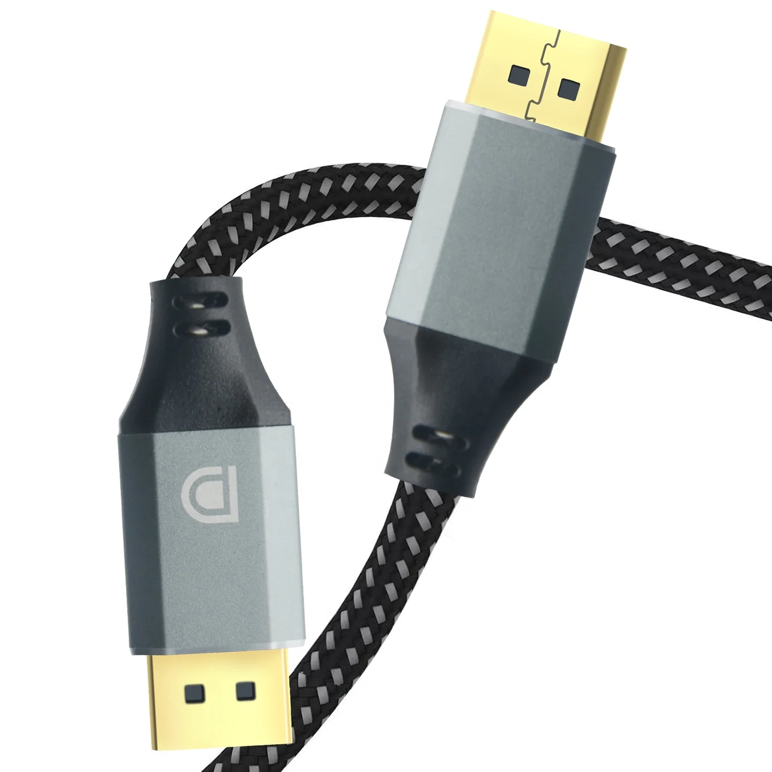 Oem Dp Cable Displayport 1.4 Cable 24k Gold Plated Nylon Braided 32 ...