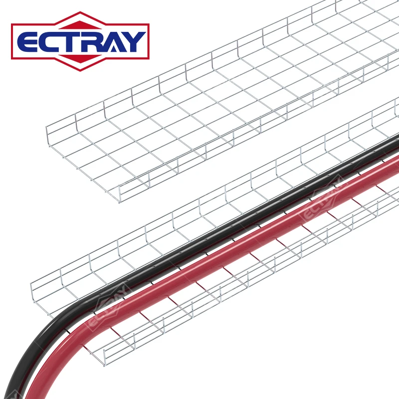 Wire Mesh Cable Bracket Tray Stainless Steel Solar Power Electricity ...