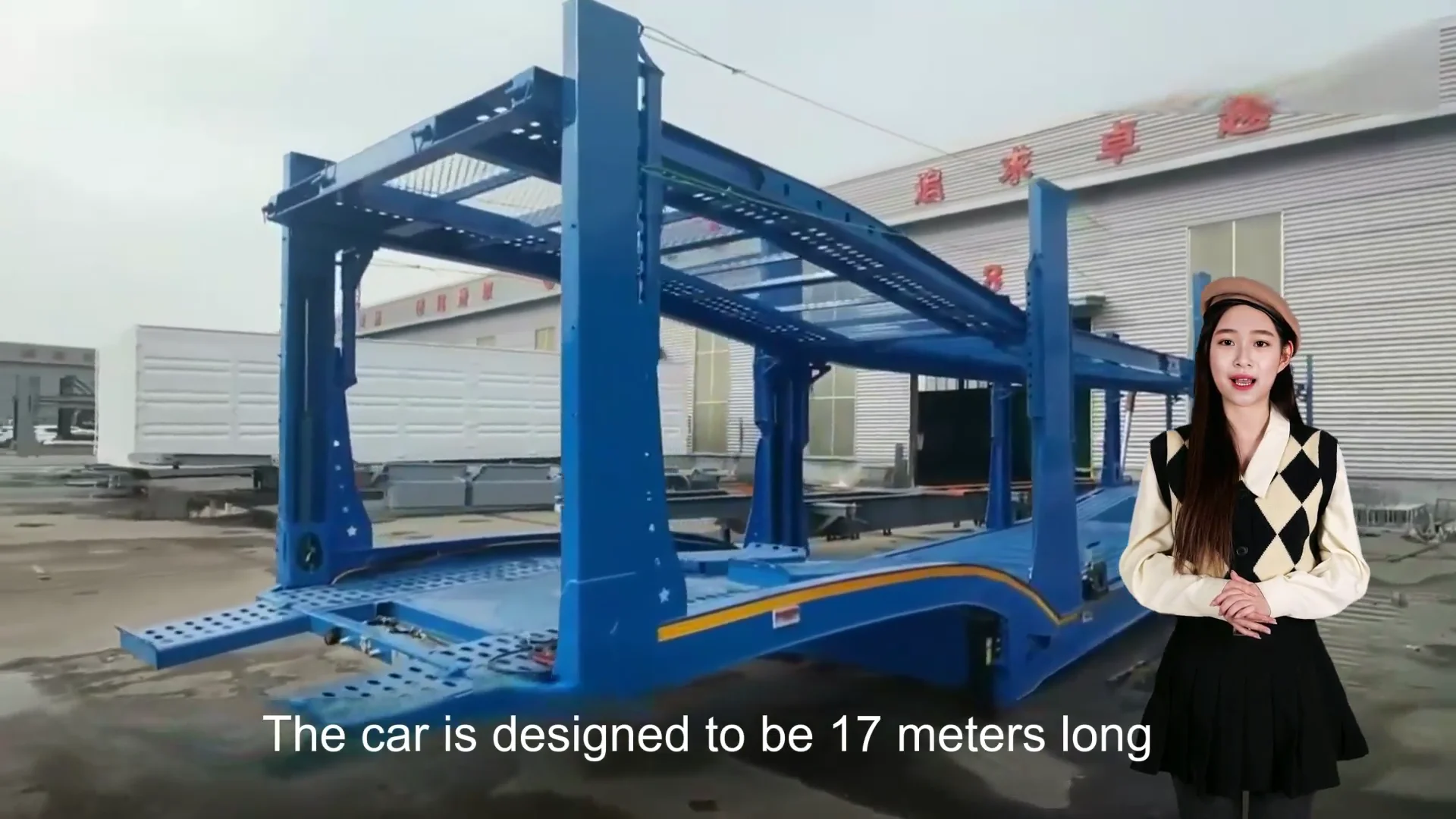 Light-duty Drawable Lifting Passenger Ccar 17 Meters Long Vehicle ...