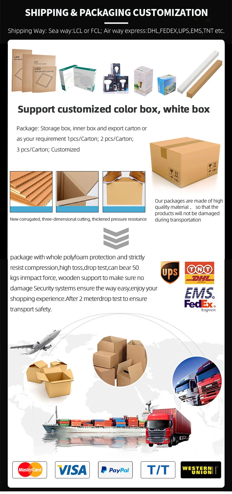 DMX Outdoor RGB Color Palm Tree Ring Light 18W IP65