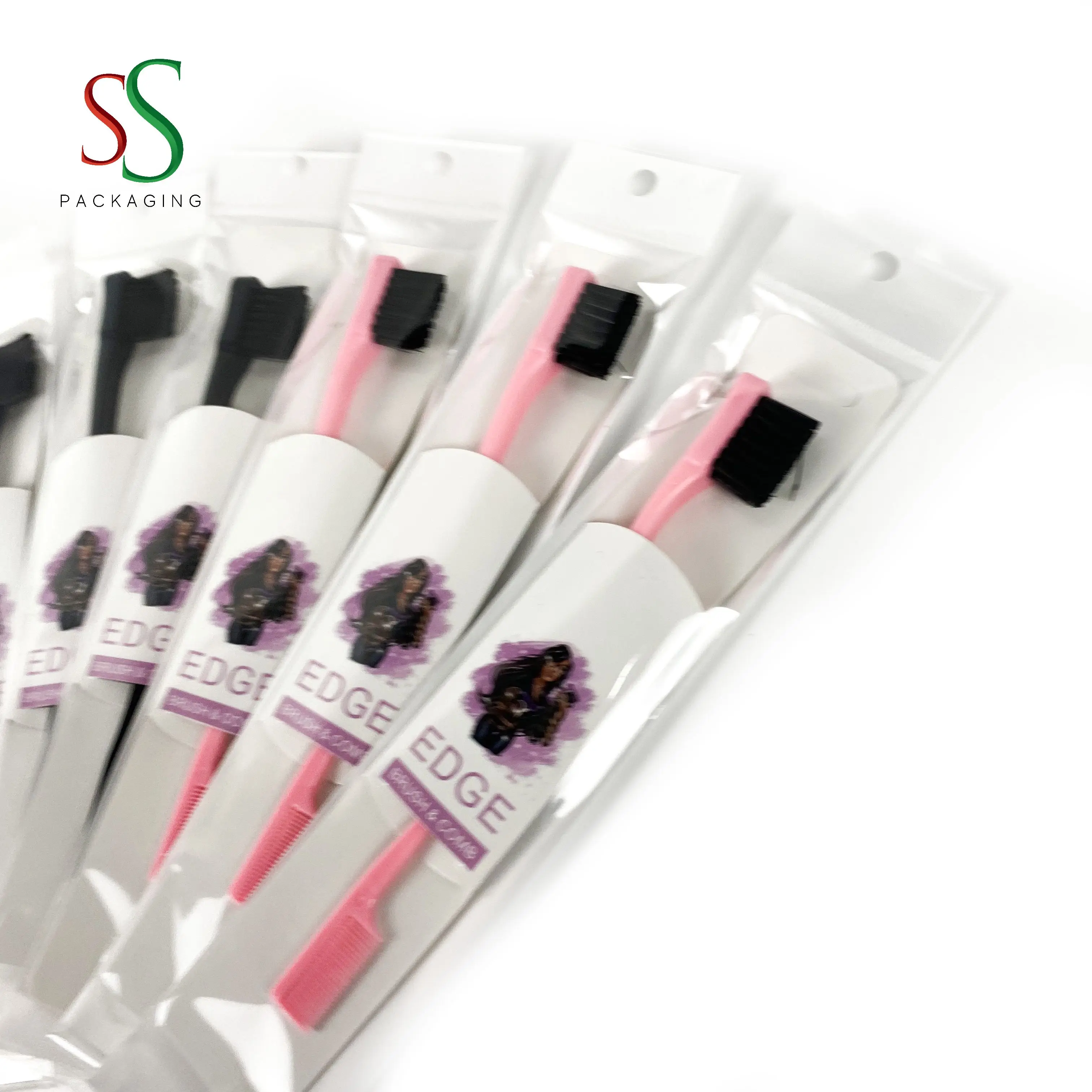 Wholesale Custom Packaging for Edge Brush Kit - Multi Color