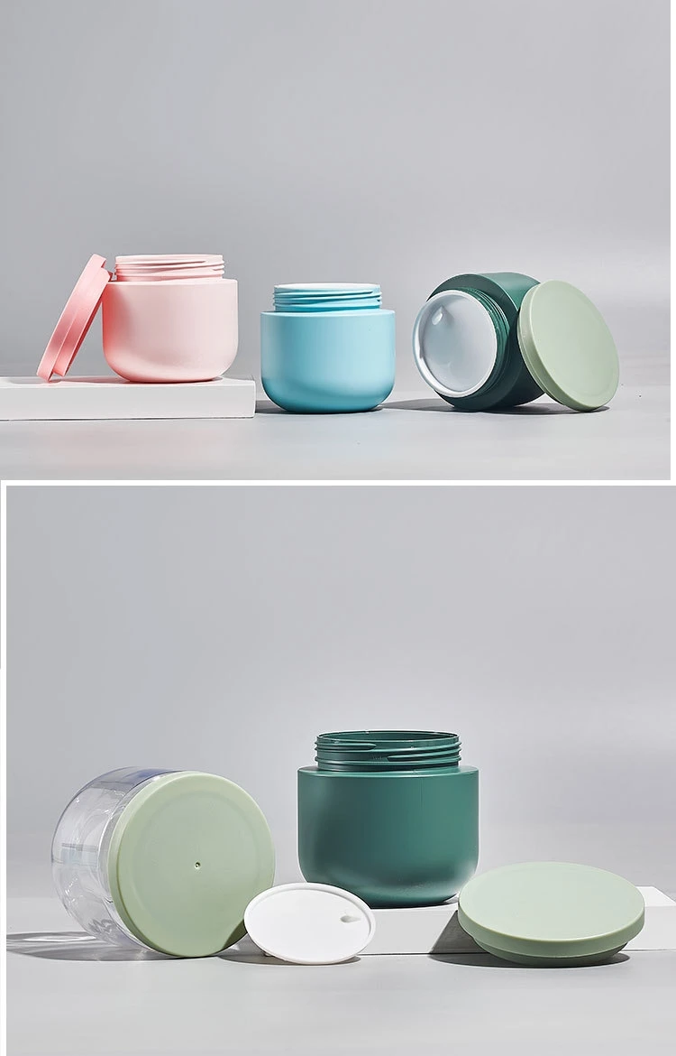 Natural Body Scrub Container Empty Frosted Cosmetic Packaging Eco ...