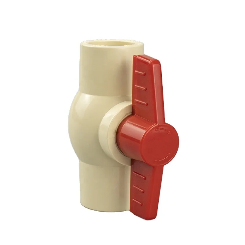 Pntek Cpvc Pvc Ball Valve Cpvc Pipe Fittings Plastic 1/2' Inch To 2 ...