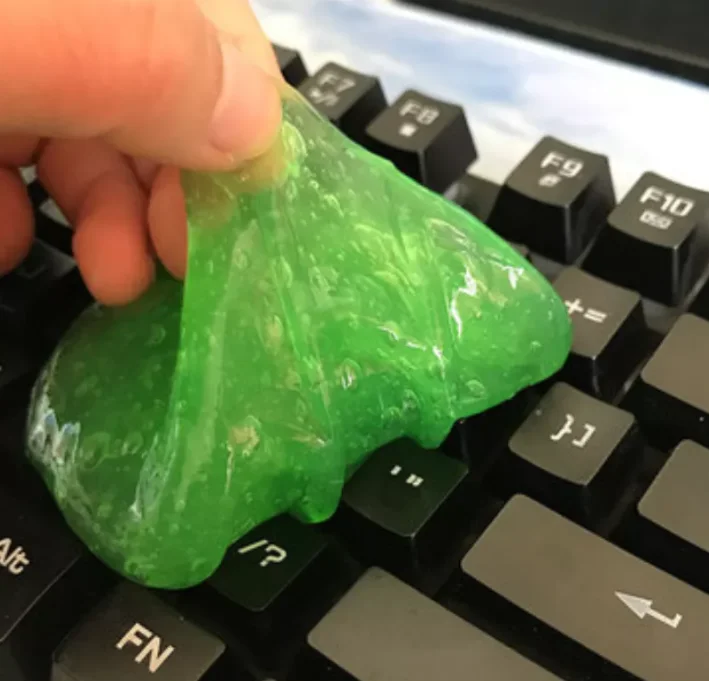 Recyclable Keyboard Cleaner Gum Magic Dust Removal Cleaning Slimy Gel ...