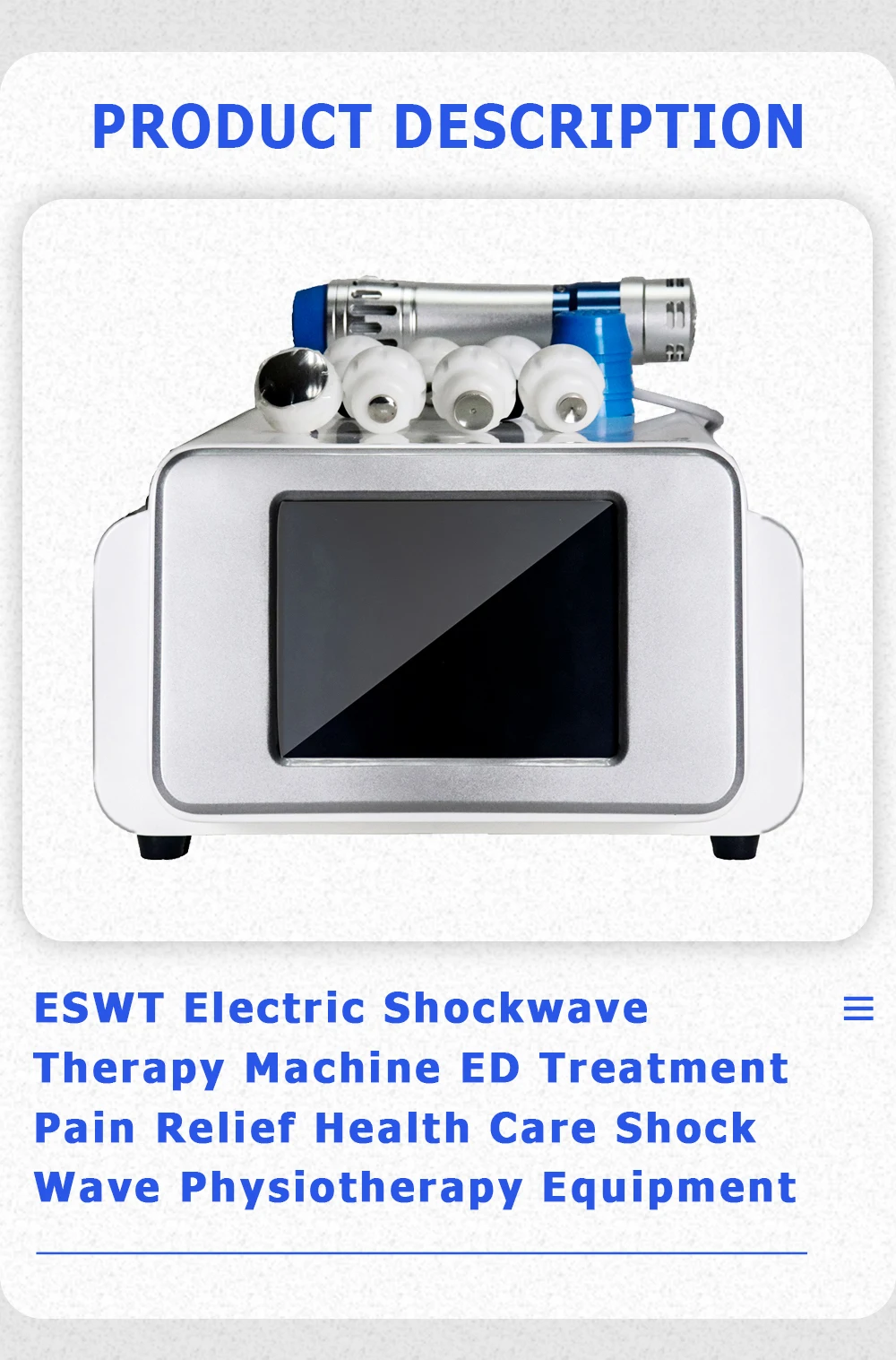 Upgraded zimmer radial focused shockwave ed erectile dysfunction ...