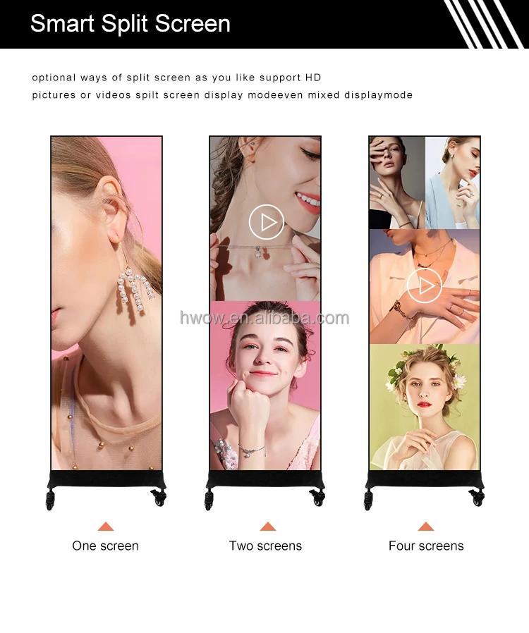 Indoor Poster LED P2.5 Digital Sign Advertising Display