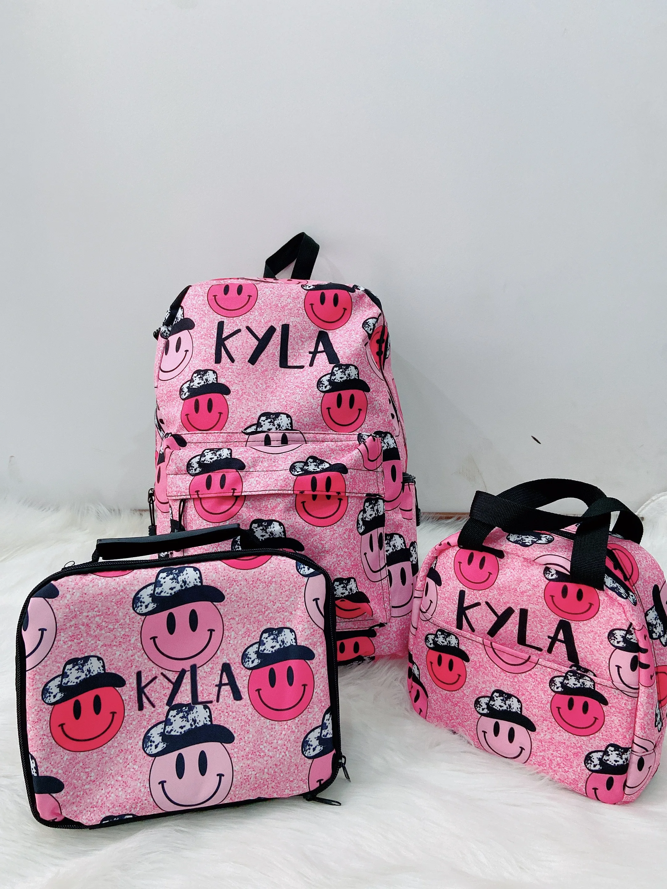Personalized Highland Cow Classic Lunch Bag Monogrammed Cowboy School ...