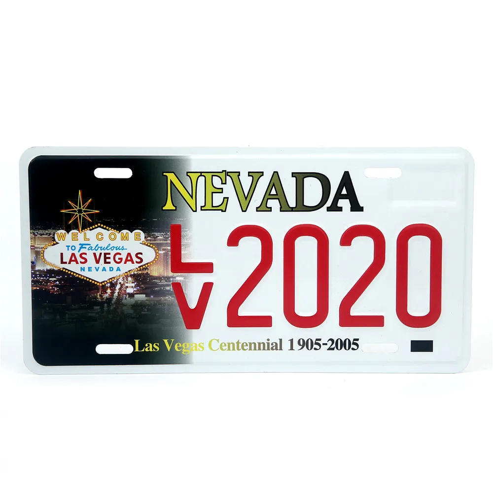 Custom Licence Plate Aluminum Embossing Car Number Plate Sublimation ...