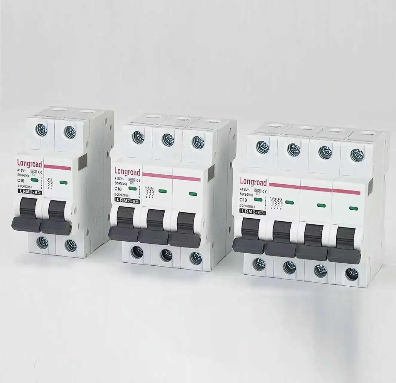 Din Rail Mount LRM2-63 MCB CE Approved 4000V Impulse Withstand Voltage ...